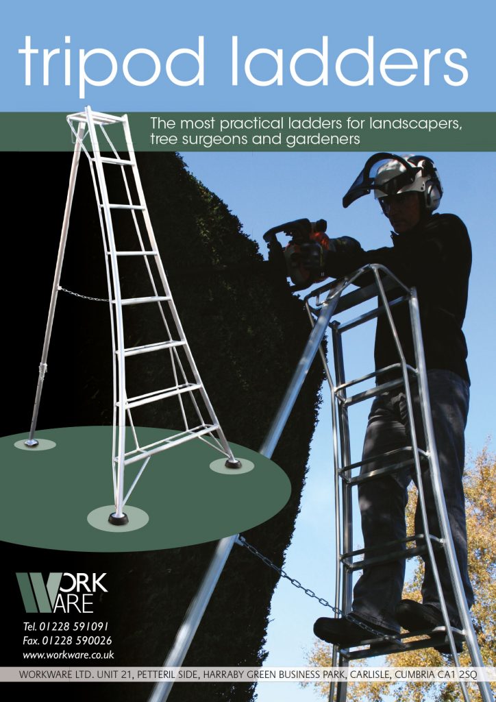 Tripod Ladder leaflet design - Tennant Design